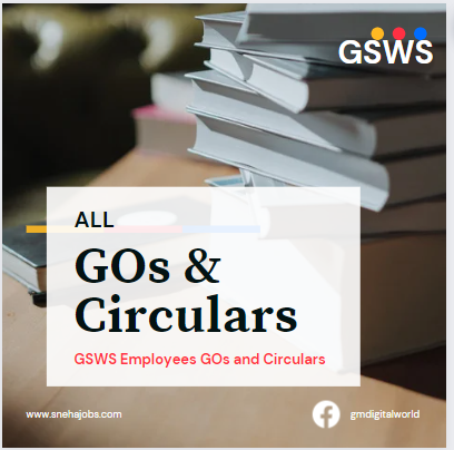 GSWS GOs and Circulars - SnehaJobs.com